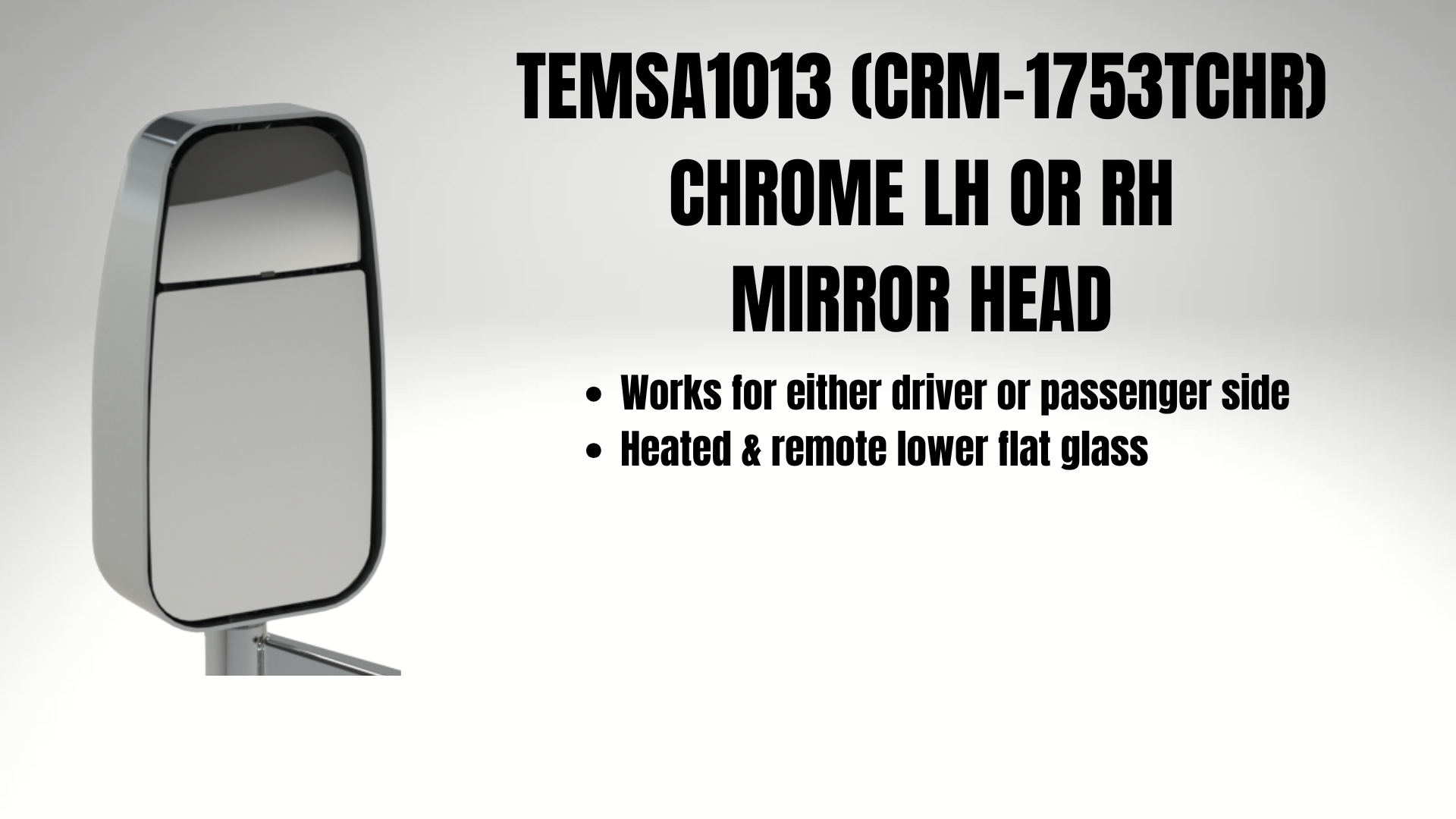 Expedited Factory Second TEMSA1013 Mirror Head – Ramco Engineering, Inc